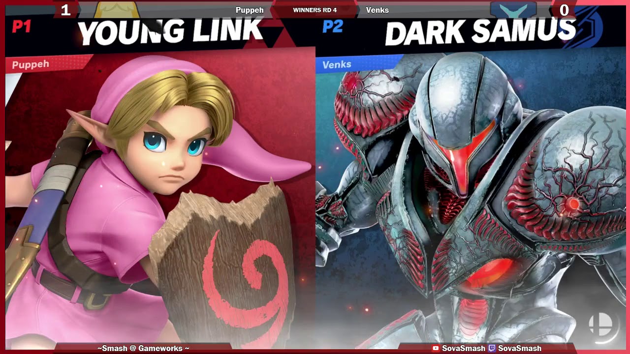 Smash Ultimate # 3 @ Gameworks: Puppeh (Isabelle, Young Link) vs Venks ...