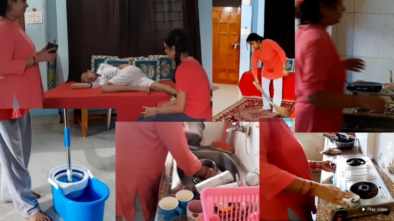 Indian Mom Daily Morning House Cleaning Routine Home Cleaning Routine