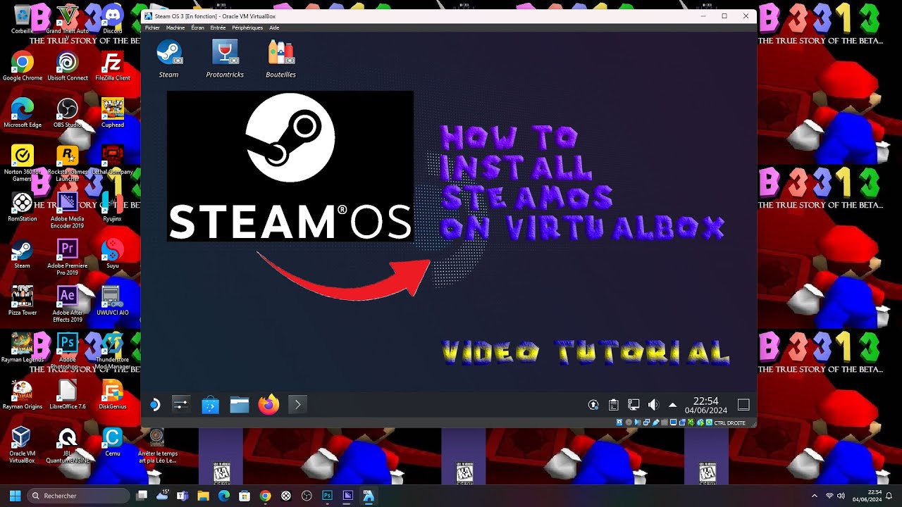 Set up steamOS on VirtualBox tutorial - YouTube