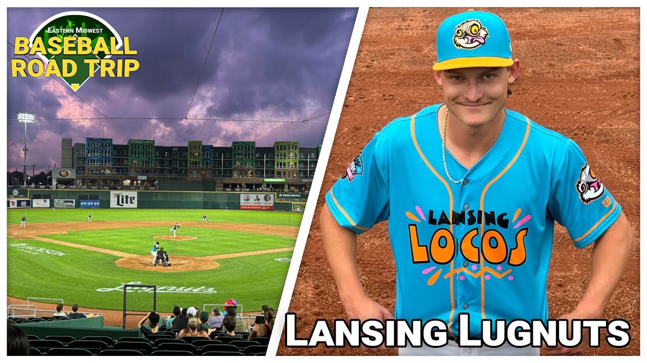 Eastern Midwest Baseball Road Trip Ep 11: Lansing Lugnuts - YouTube