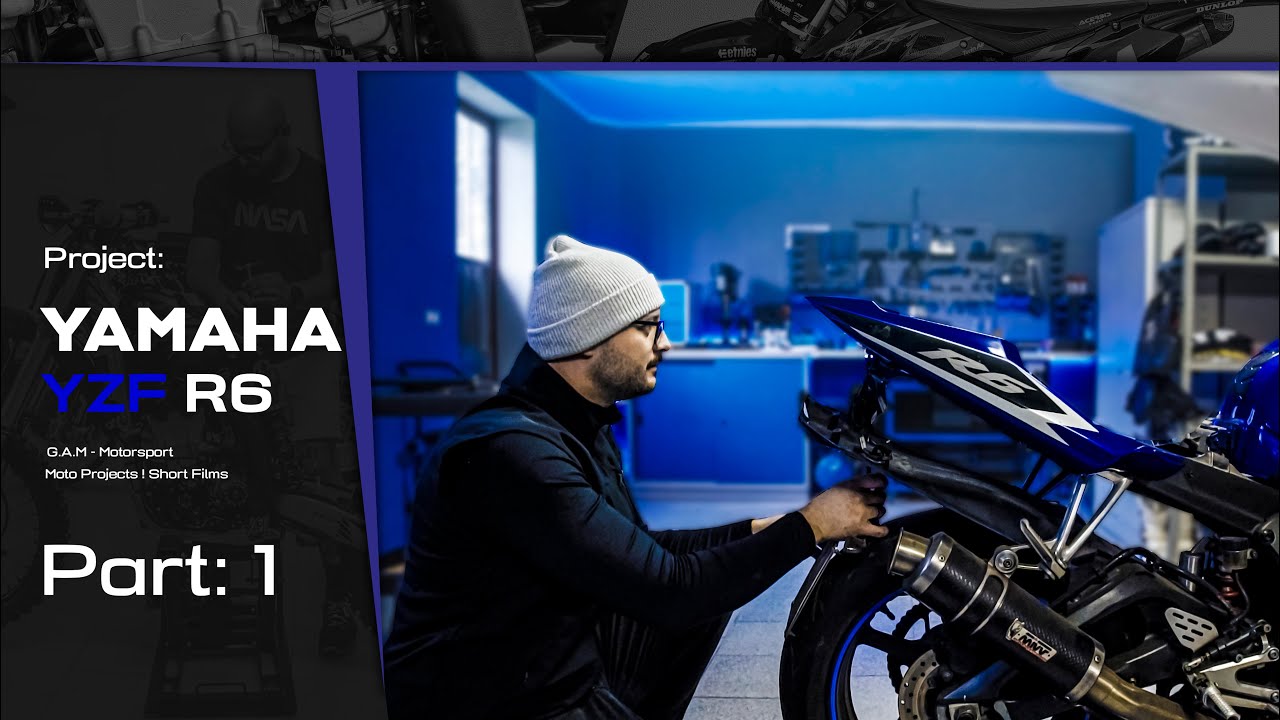 Yamaha R6 2003 | Project Part: 1 | Detail Cleaning [ENG SUBTITLES ...