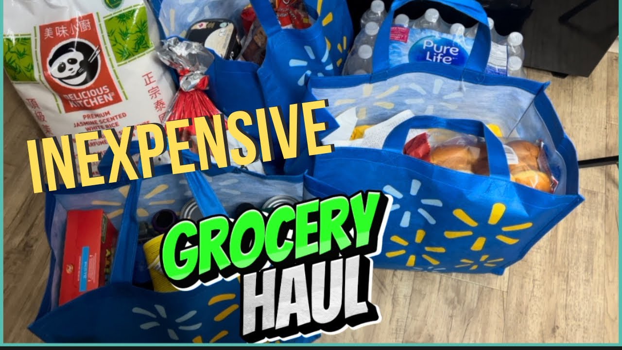 Affordable Walmart Grocery Haul For The Week || Grocery Haul on A ...