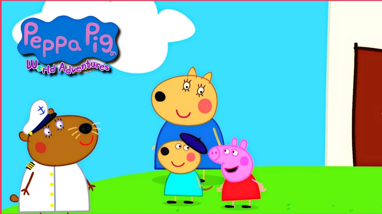 Peppa Pig World Adventure | Captain Otter Rewarded Peppa - YouTube
