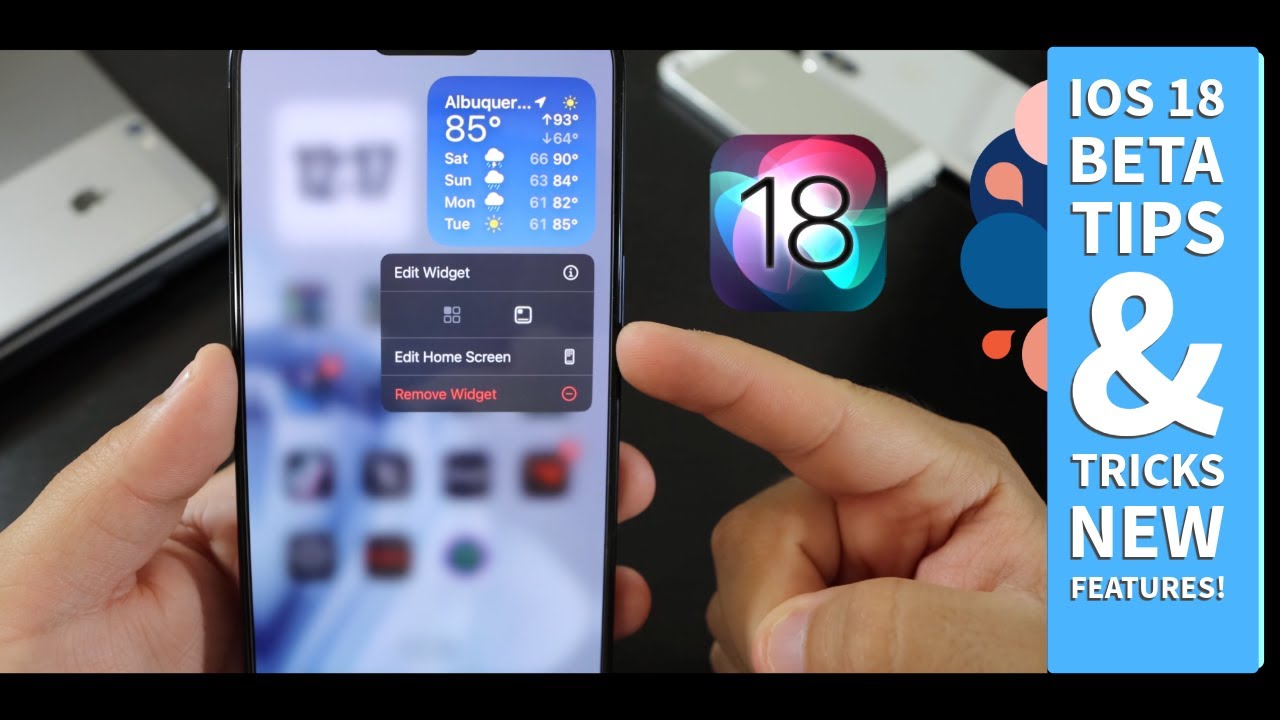 iOS 18 Beta Tips & Tricks New features! - YouTube