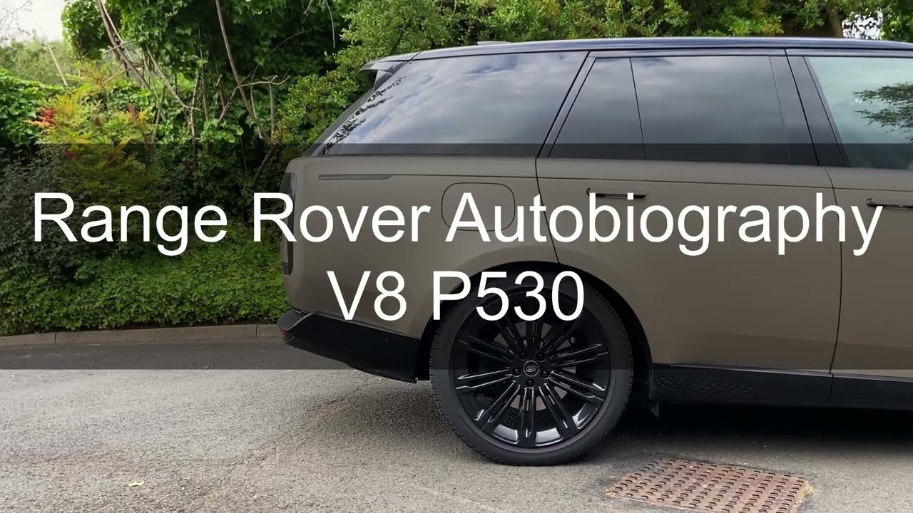 Range Rover Autobiography P530 V8 exhaust sound | Cold start | L460 ...