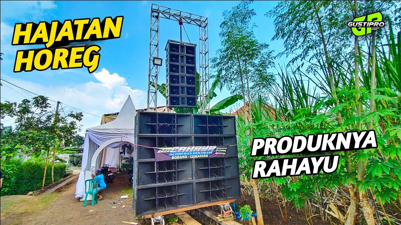 HAJATAN Horeg Produknya RAHAYU 8 sub CAHAYA bodang - YouTube