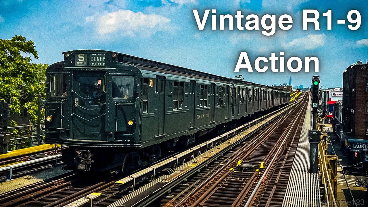 ᴴᴰ⁶⁰ NYC Subway: 2023 Nostalgia Trip - NYTM R1-9 "Arnines" Excursion to ...