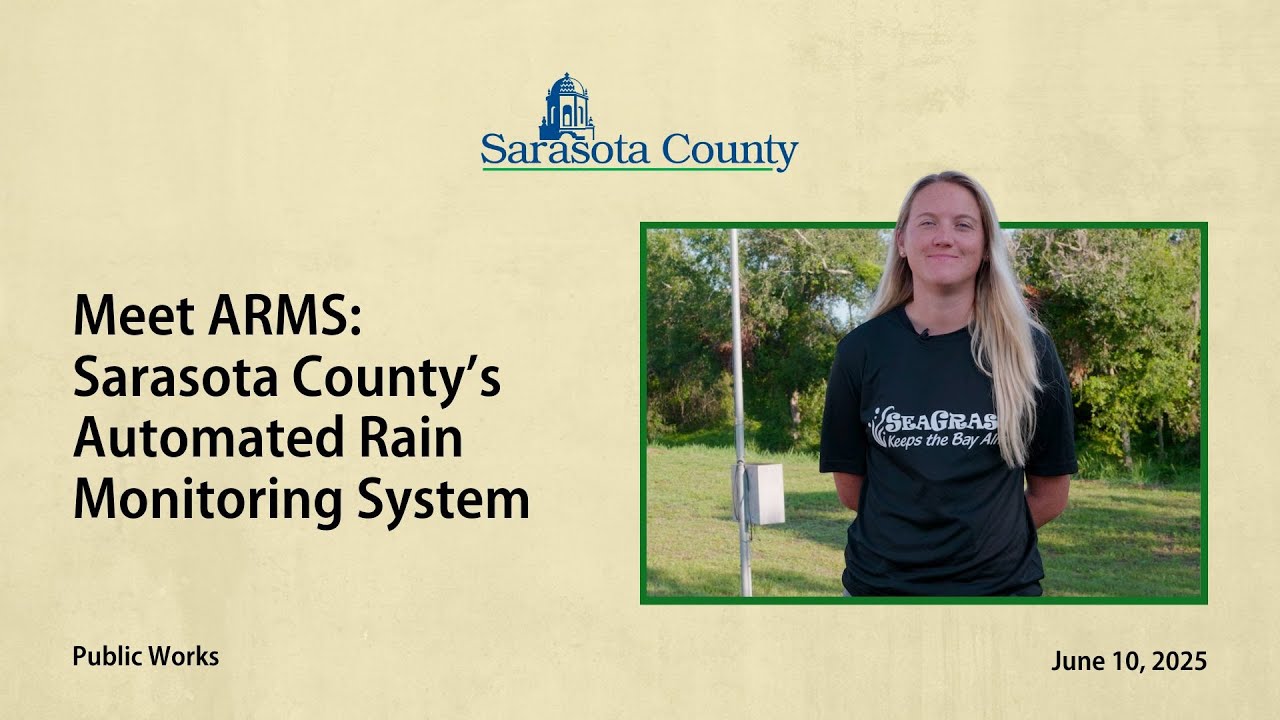 Meet ARMS: Sarasota County's Automated Rainfall Monitoring System - YouTube