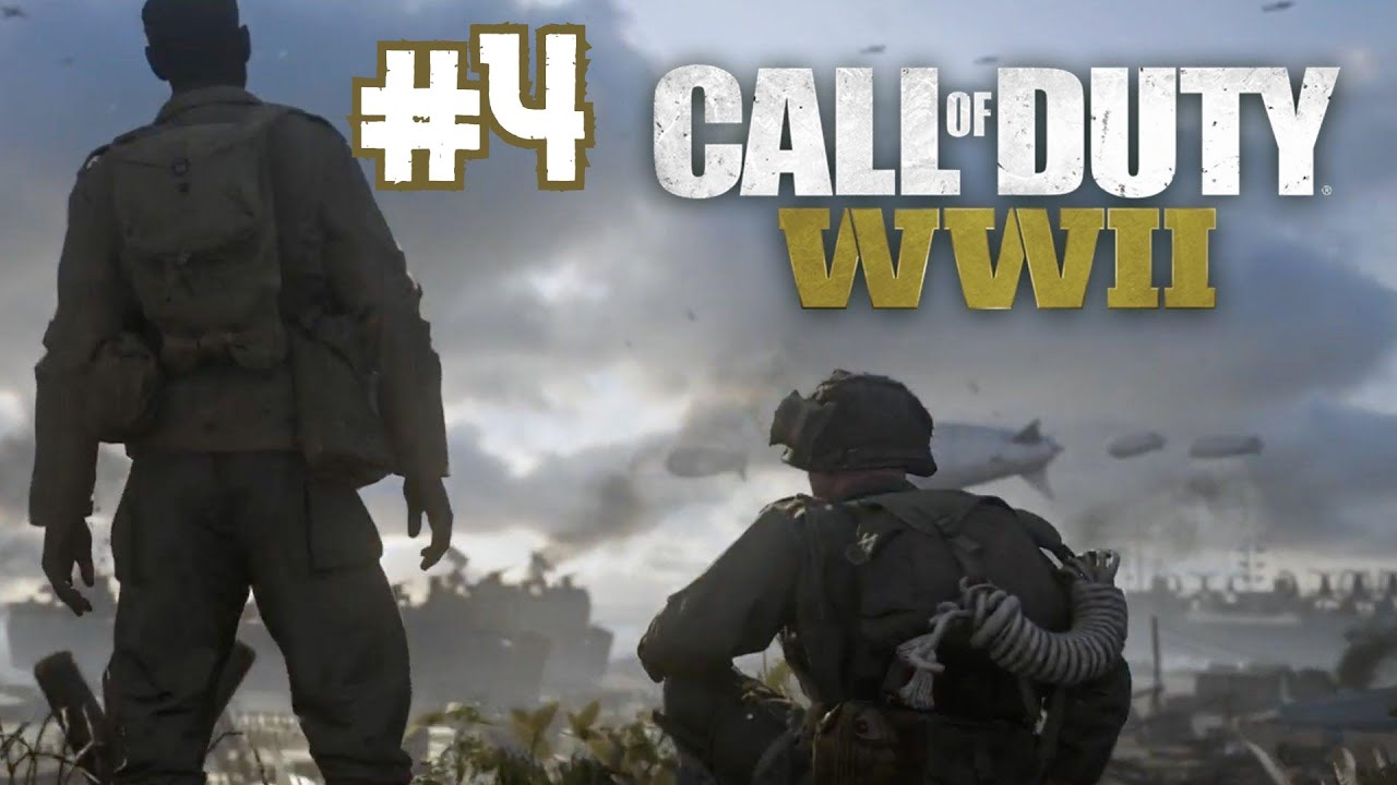 Call of Duty WW2 XBOX ONE X Part 4 60FPS NO DEATHS - YouTube