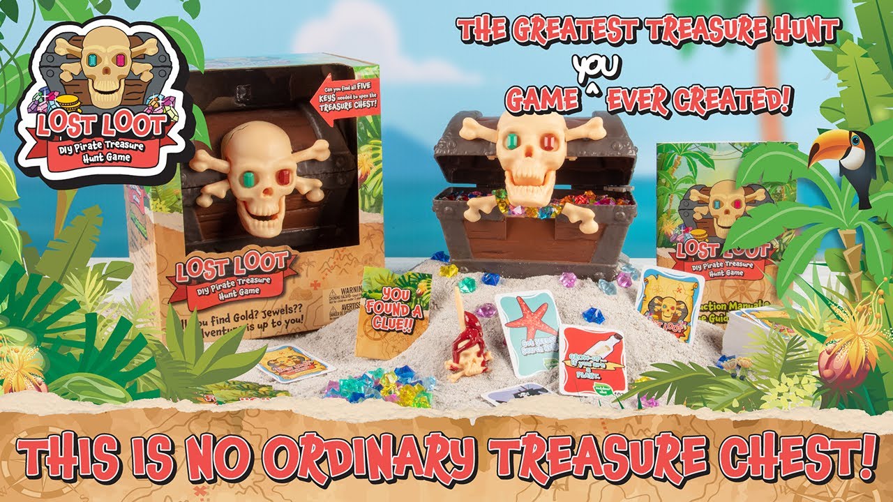 Lost Loot! The Do It Yourself Pirate Treasure Hunt Game! - YouTube