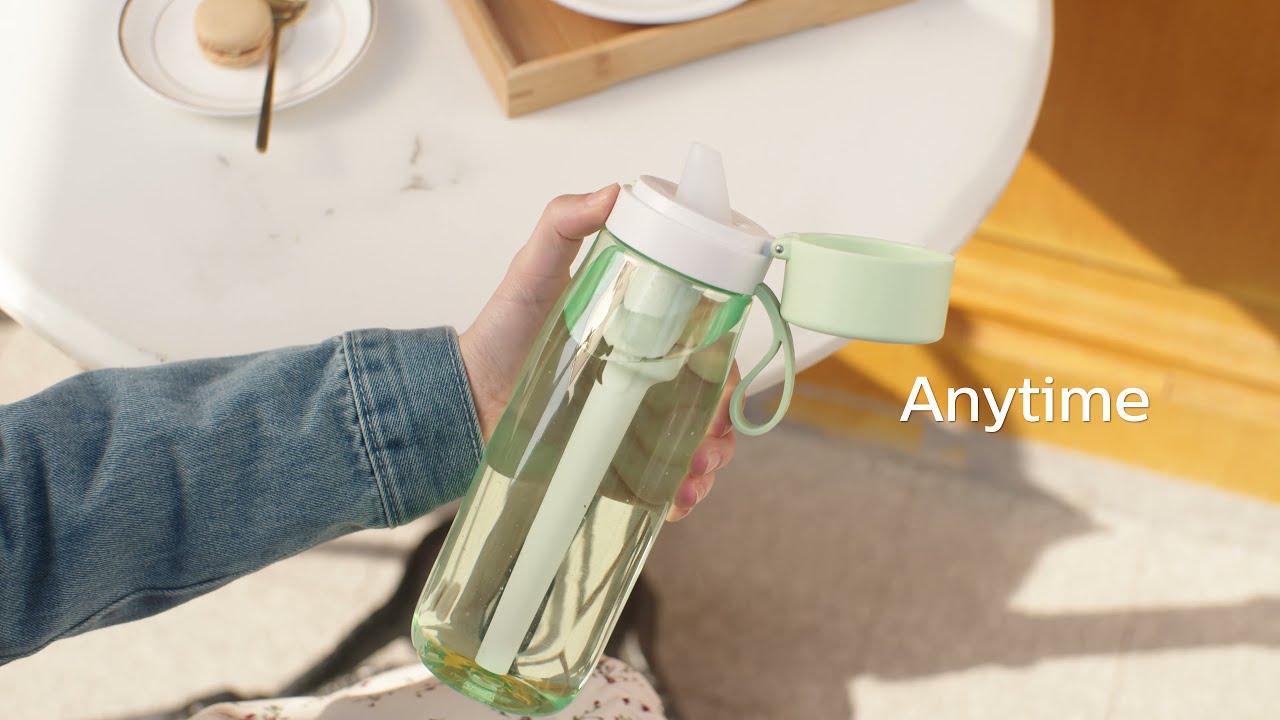 Philips GoZero™ Daily Filtration bottle -AWP2731 - YouTube