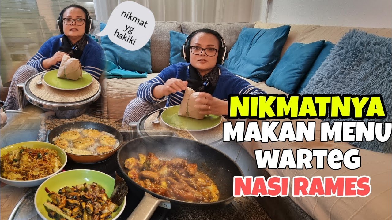 MASAK MENU A LA DI WARTEG " NASI RAMES " SEMUR AYAM,PERKEDEL TAHU ...