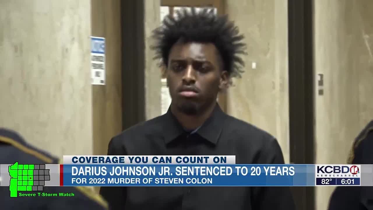 Darius Johnson, Jr. sentenced to 20 years - YouTube