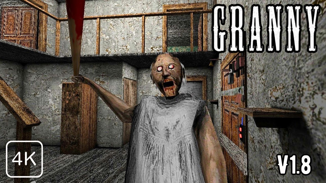 Granny v1.8 - 4k high quality granny house - YouTube