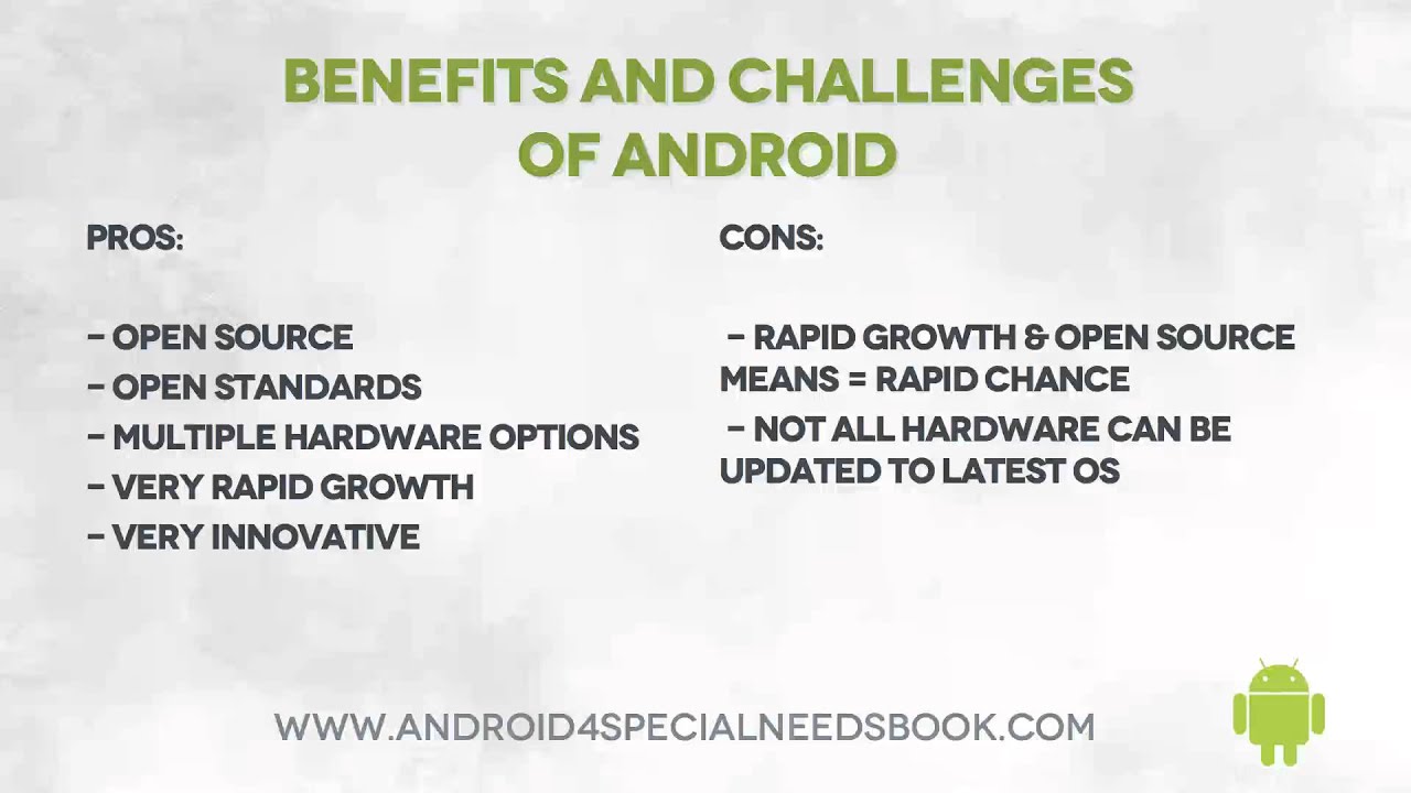 Benefits and Challenges - Lesson 3 - Android Accessibility Features ...