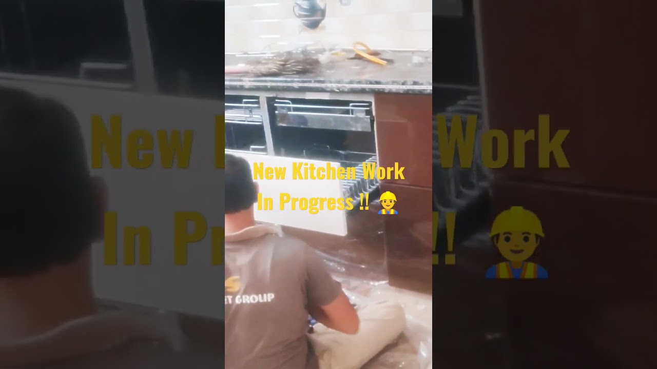 Modular Kitchen | New Kitchen Work | In Progress - YouTube