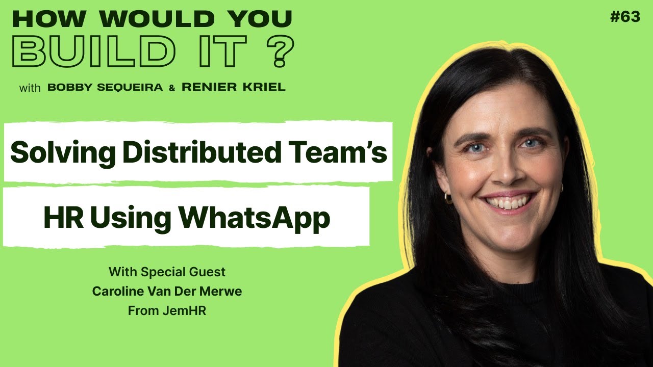 Using WhatsApp to Solve HR with Jem | Caroline van der Merwe - YouTube