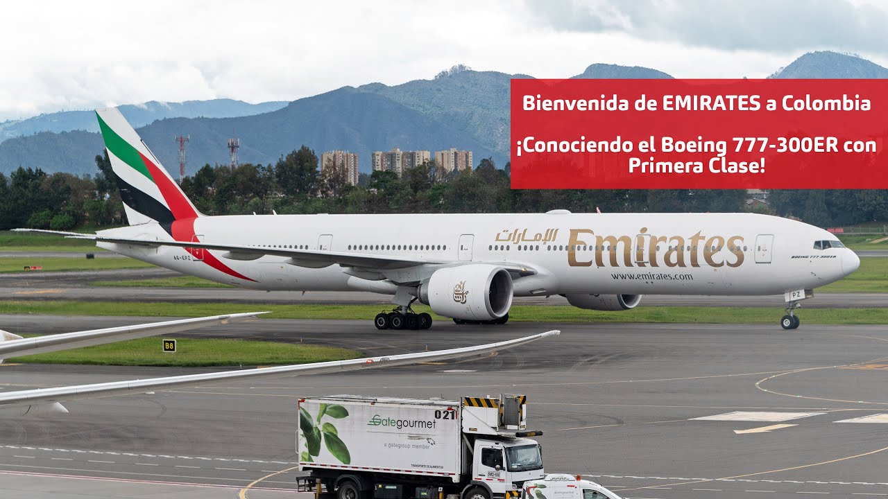 Inauguración de los vuelos de EMIRATES a Bogotá, Colombia - YouTube