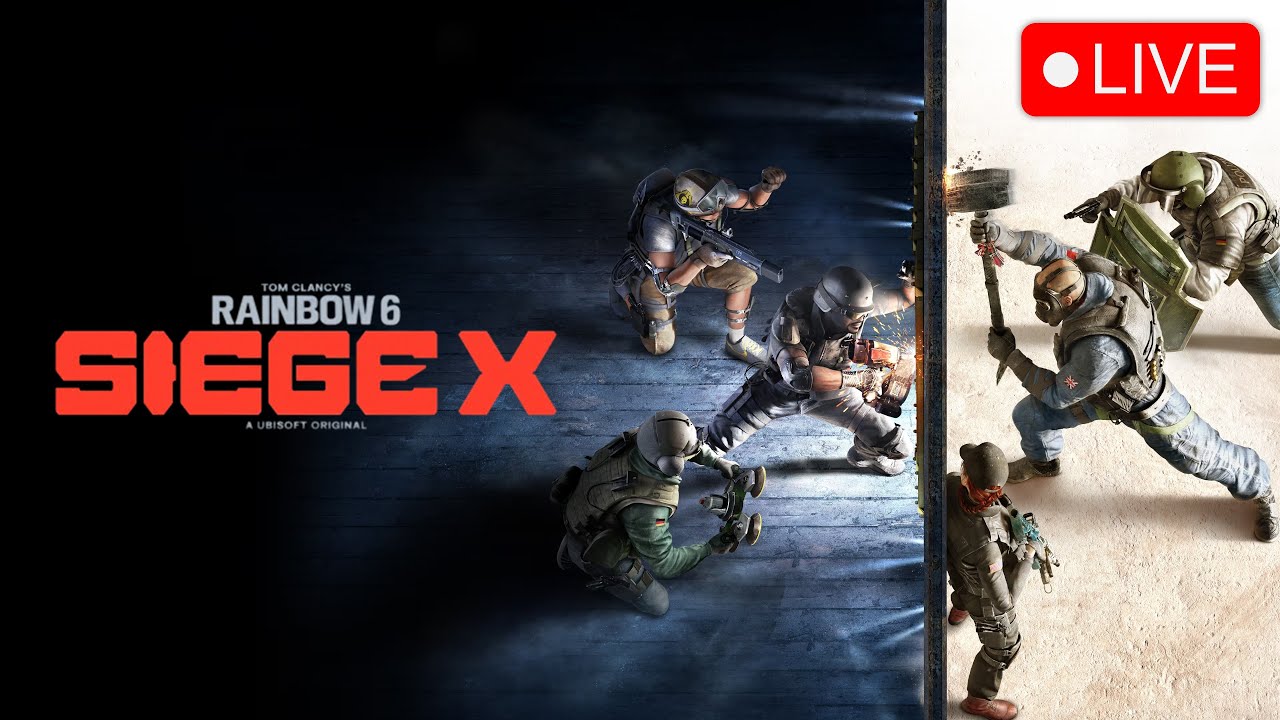 NOVIDADES E MUITA DIVERSÃO - Rainbow Six Siege X - Live - YouTube