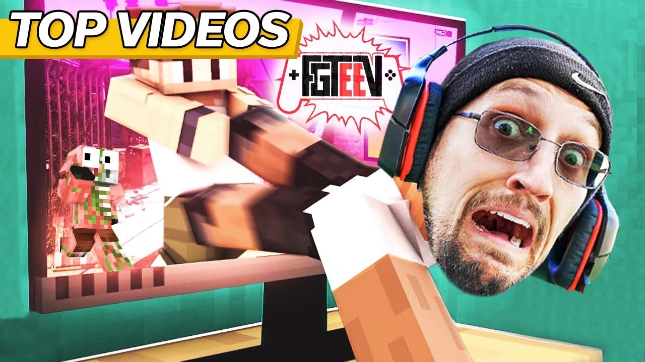 Funniest MINECRAFT ADVENTURES You Won't Believe! | FGTeeV - YouTube