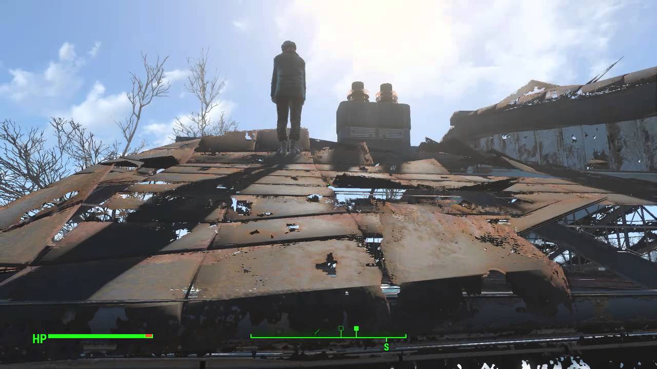Fallout 4 - Mama Murphy on the Roof (Glitch) - YouTube