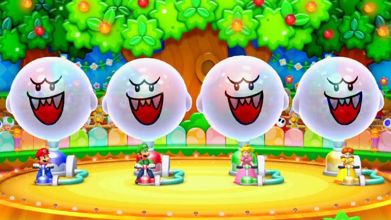 Mario Party Games - Boo Minigames - YouTube