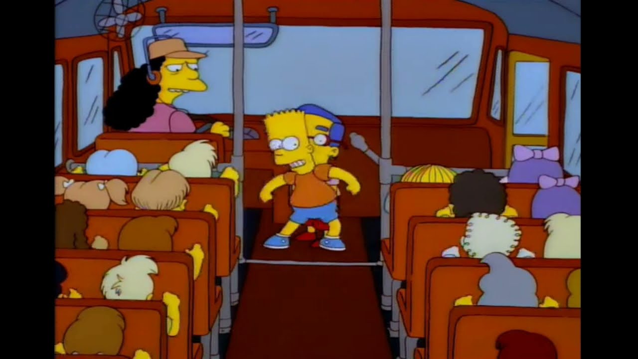 The Simpsons - Bart Does The Bartman - YouTube