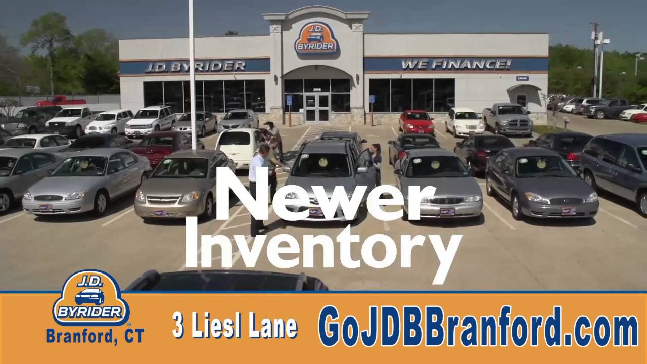 J.D. Byrider New Inventory & Lower Miles January 2016 Branford, CT ...