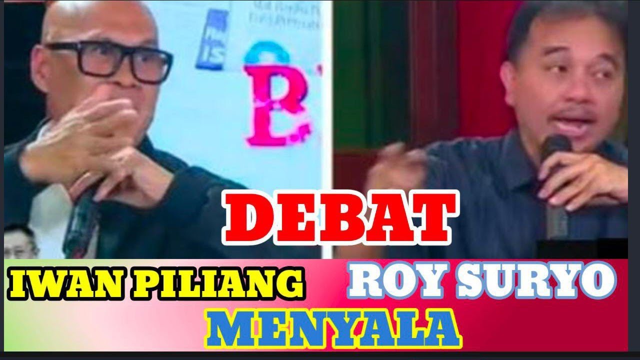 ROY SURYO MAKIN MENYALA SAAT DEBAT DENGAN IWAN PILIANG - YouTube