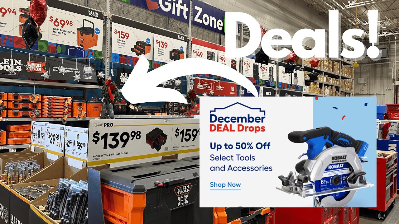 Lowes Crazy Holiday Tool Deals! - YouTube
