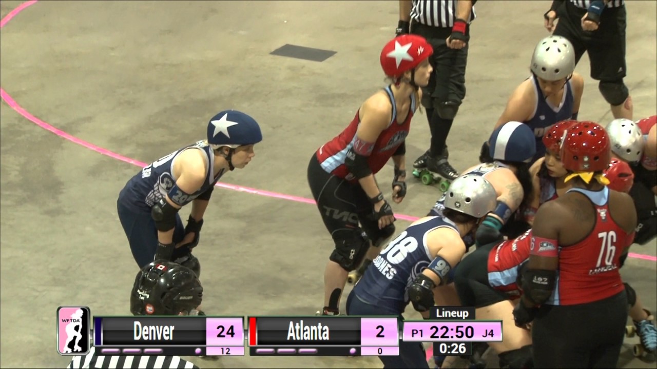 WFTDA Roller Derby: D1 Jacksonville - Atlanta vs. Denver - YouTube