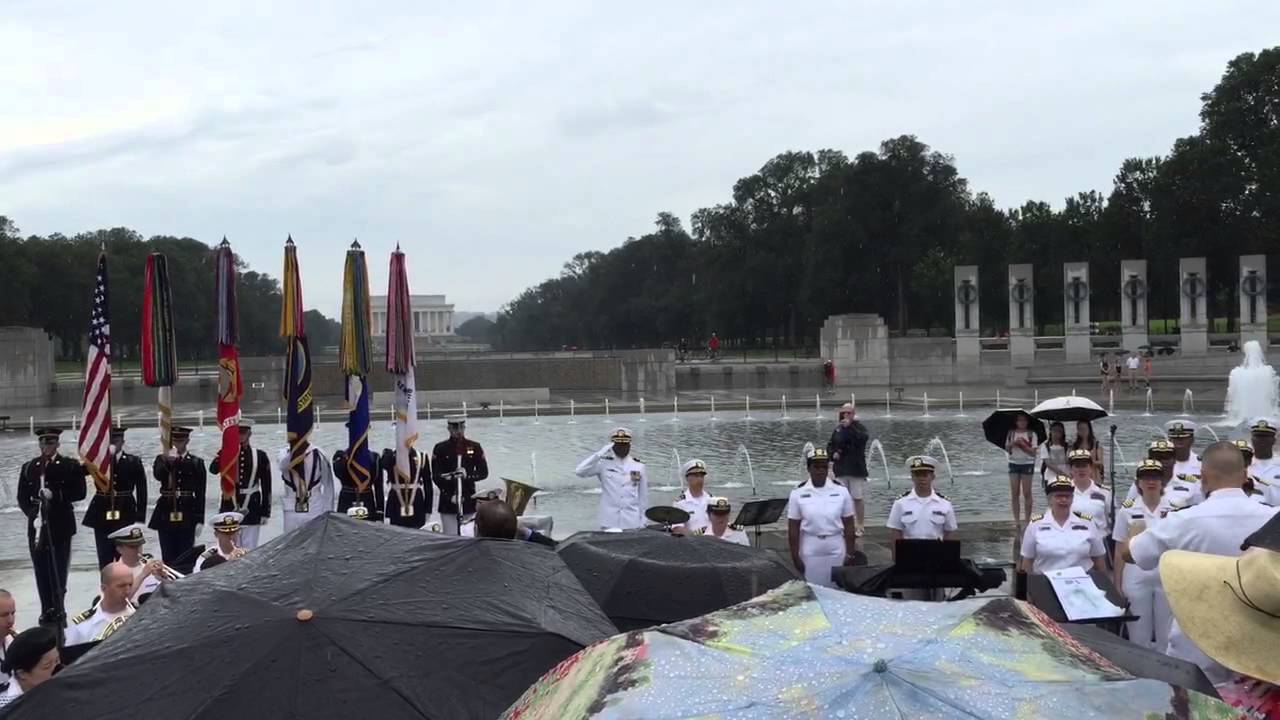 USPHS Music Ensemble 2015 Summer Concert at WWII Memorial performed ...
