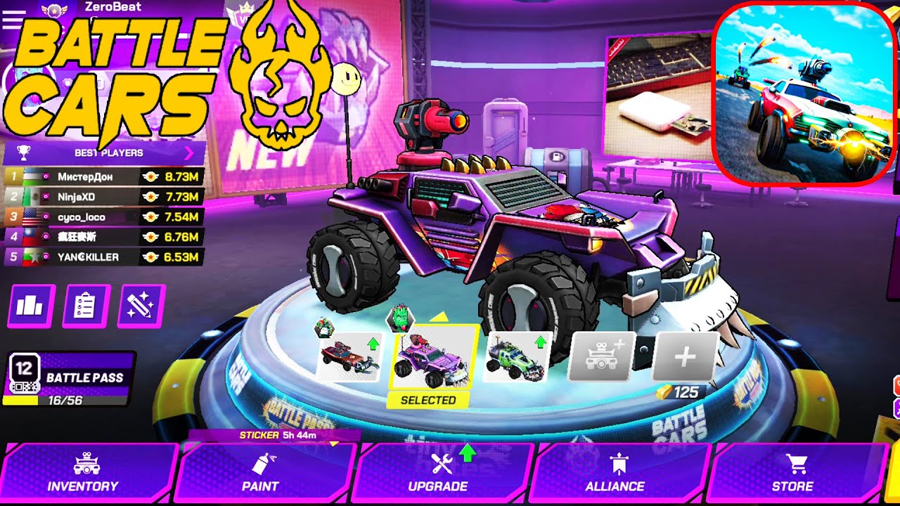 Battle Cars: Nitro PvP Shooter | Gameplay Part 30 (Android) - YouTube