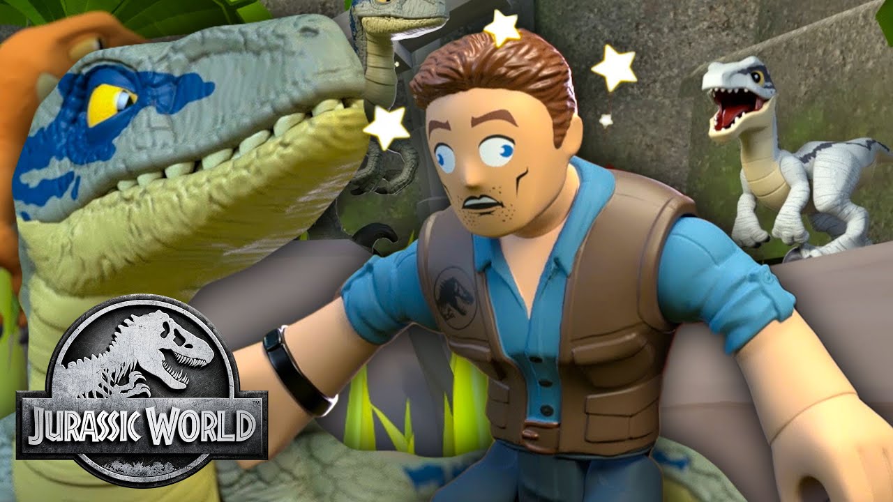 Jurassic World | Baby Raptor Roundup | Episode | Dinosaurs Cartoons ...
