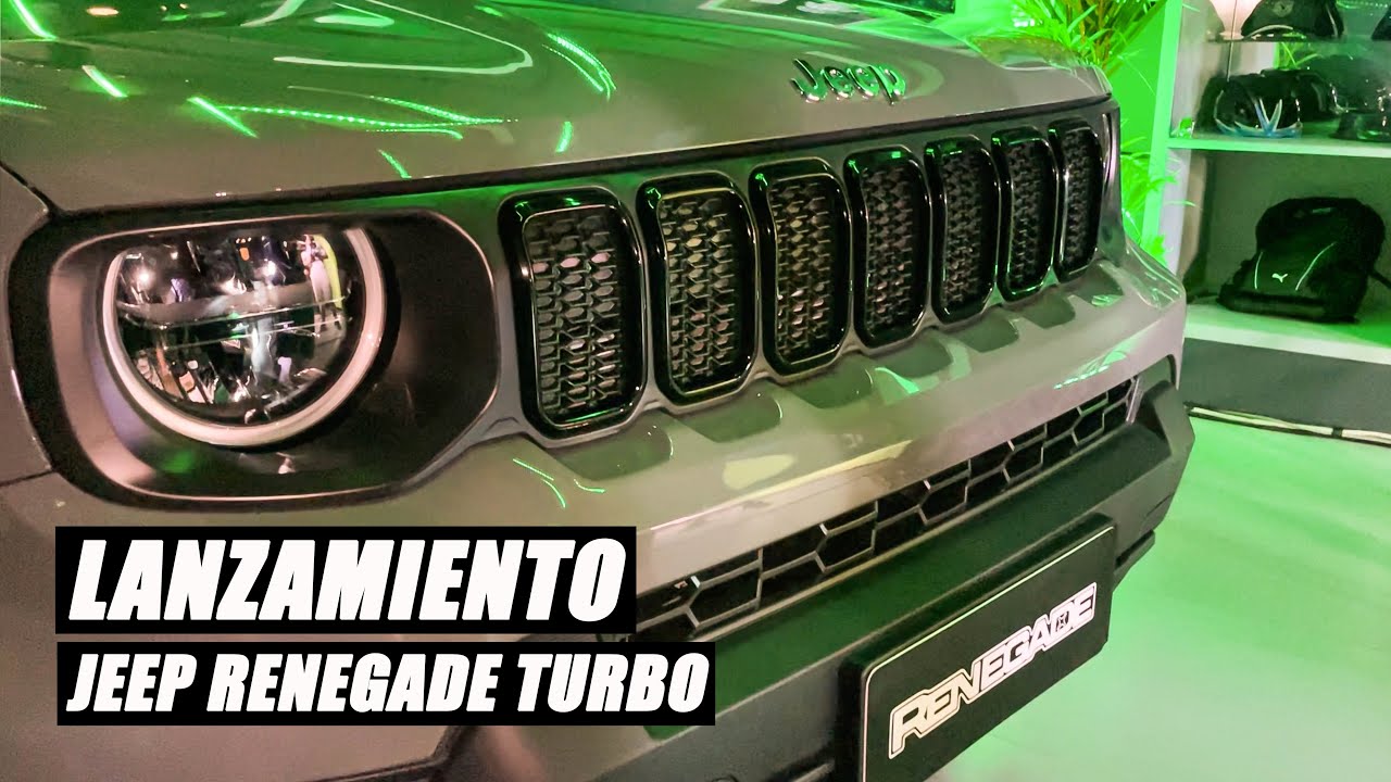 LANZAMIENTO / RENOVADA JEEP RENEGADE / MOTOR 1.3 TURBO / 173 HP - 270 ...