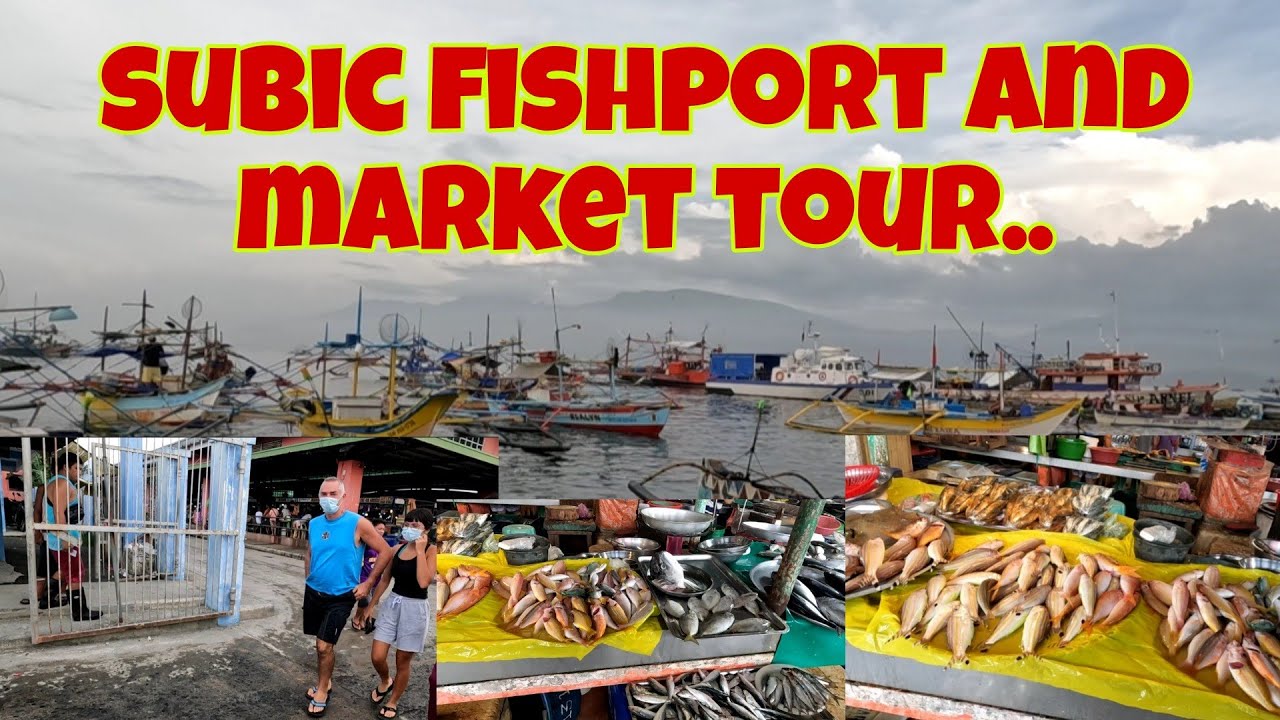 Early Morning walk at subic fishport and Public Market.. - YouTube