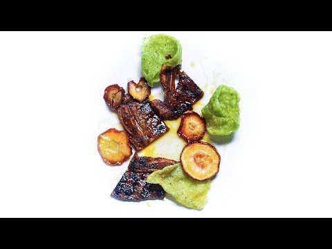 BROCCOLI BEEF Teryaki short ribs