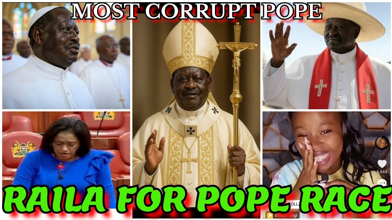 RAILA FOR POPE KENYANS DECIDE, PASSARIS SHUT UP YOUR MOUTH - YouTube
