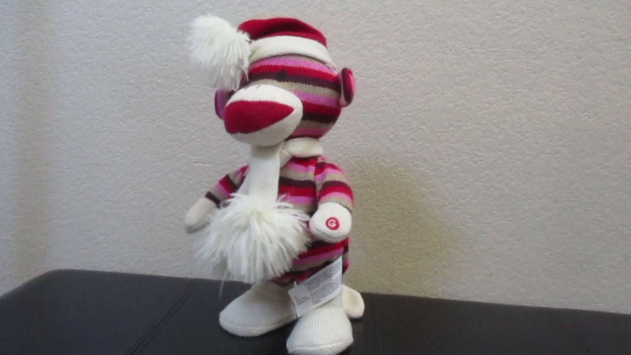 Gemmy Sock Monkey TikTok Kesha - YouTube