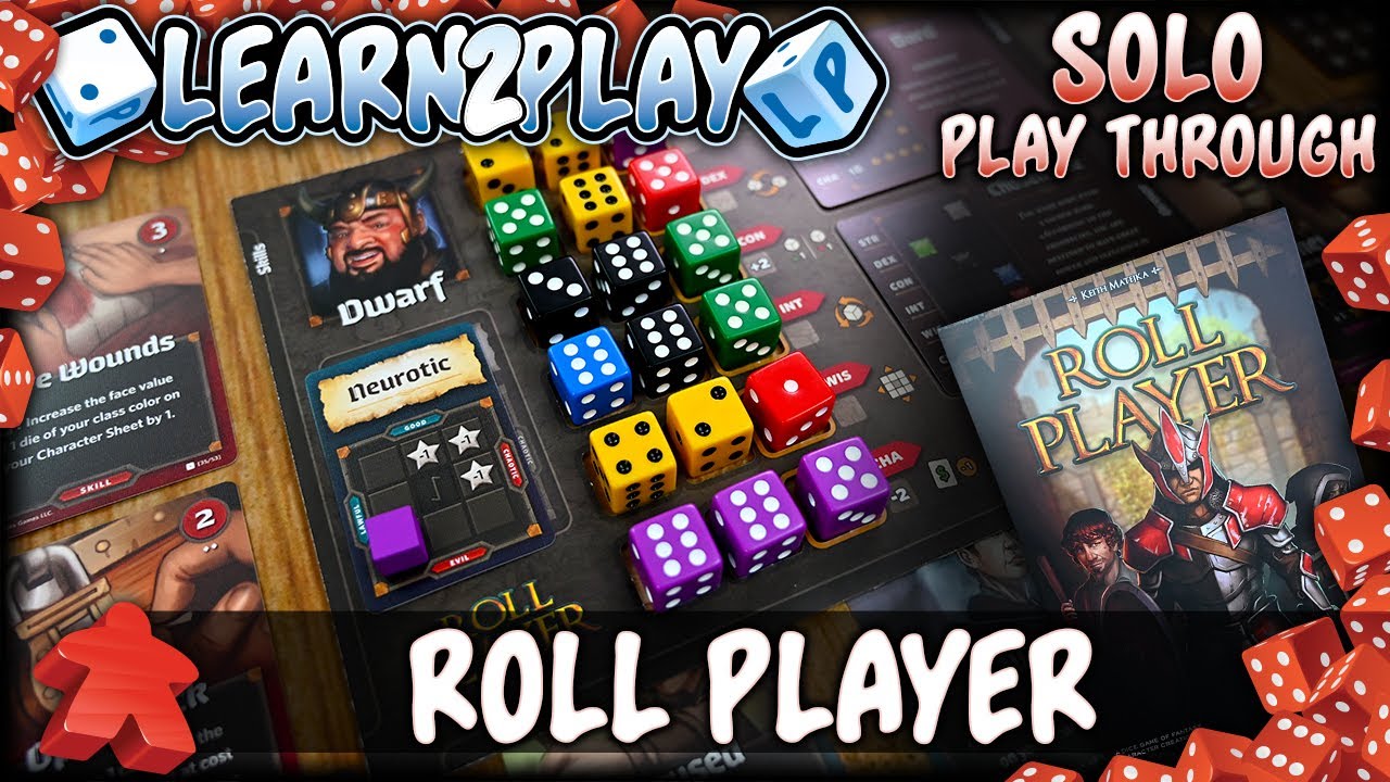 Learn to Play Presents: Roll Player Solo Play Through - YouTube