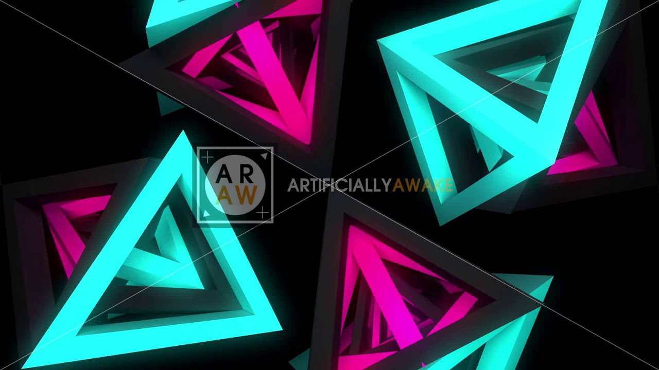 DJVB - Event Visuals | Gimbal - Triangles VJ Loops Minipack - YouTube