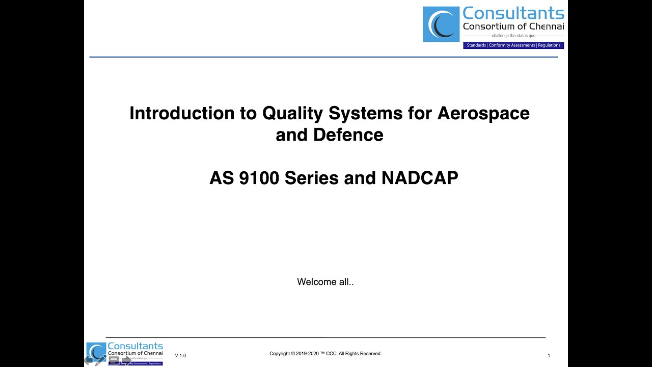 Introduction to Quality Systems for Aerospace and Defence - AS 9100 ...