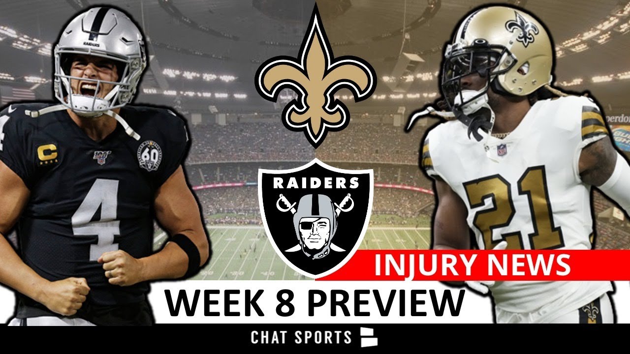 Bradley Roby Injury News + Saints vs. Raiders Preview, Injury Report ...