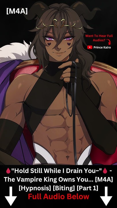 🩸"Be Good For Me Darling"🩸 - The Vampire King Owns You... [M4A] #shorts #asmrroleplay # ...