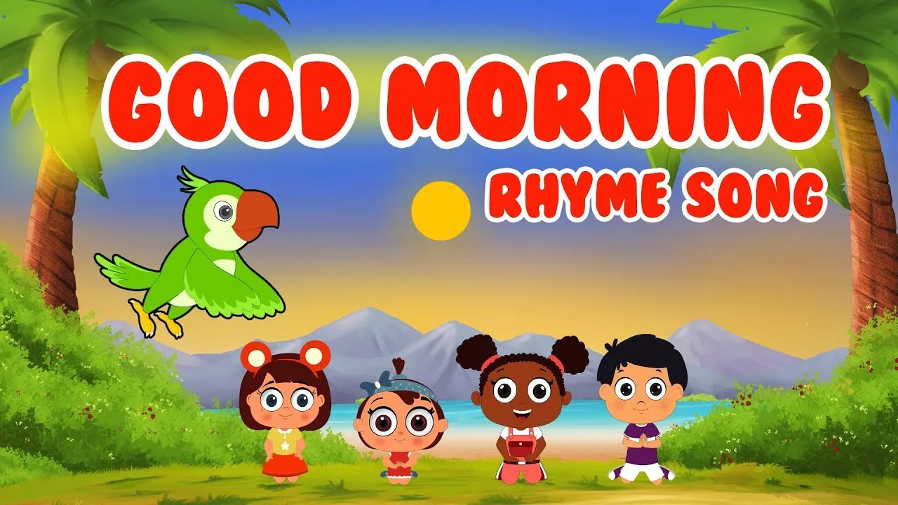 Good Morning Rhyme 30 Min With Subtitles | Nursery Rhyme For Kids ...