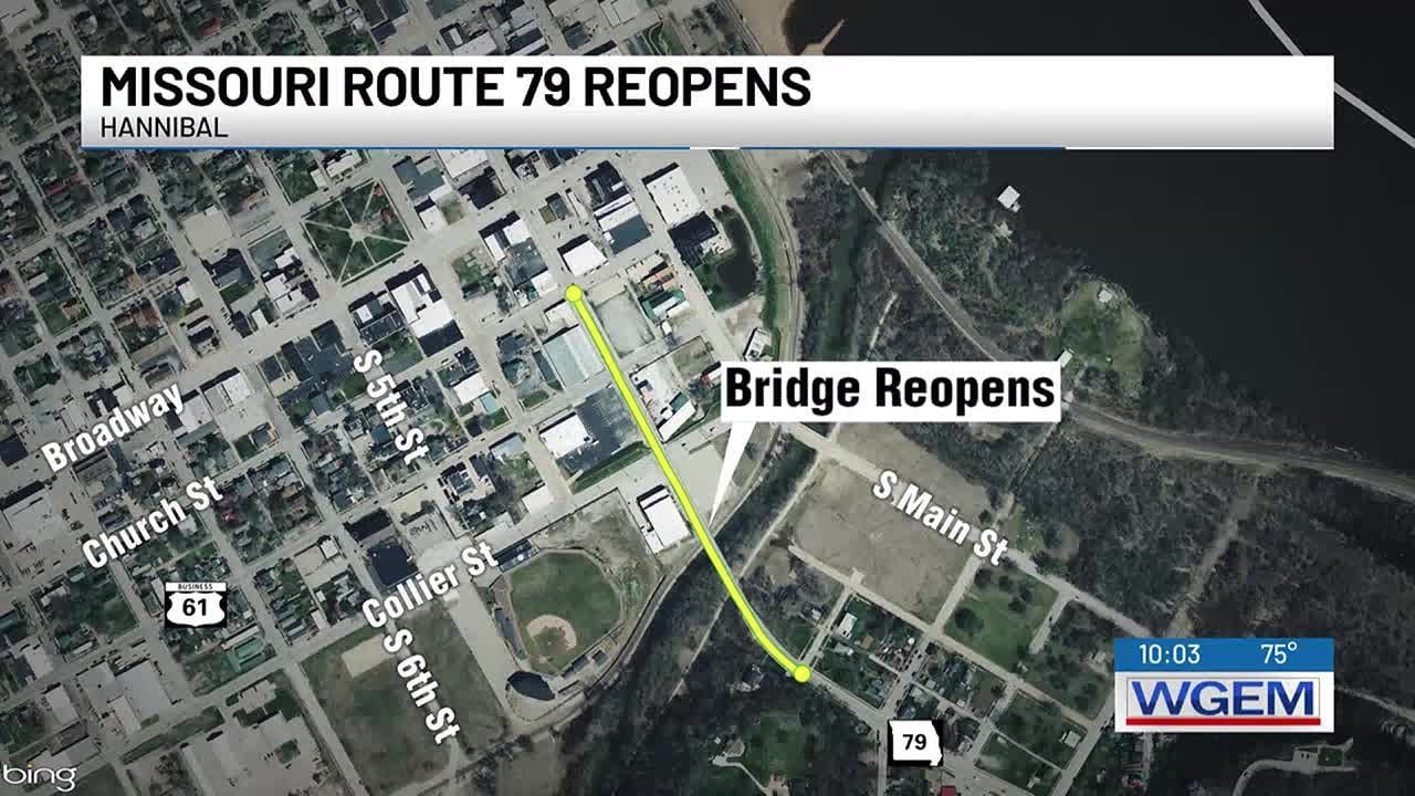 Bridge reopens on Missouri Route 79 - YouTube