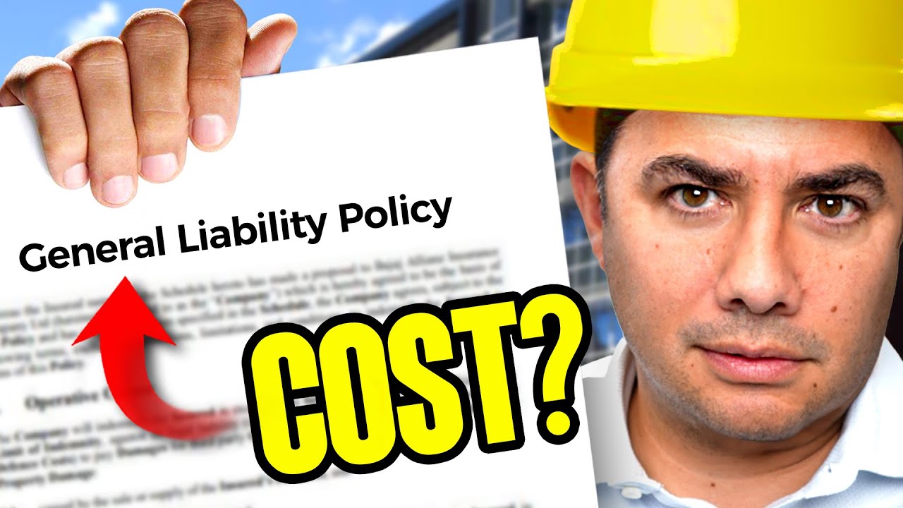 What is the cost of a general liability policy for a general contractor ...
