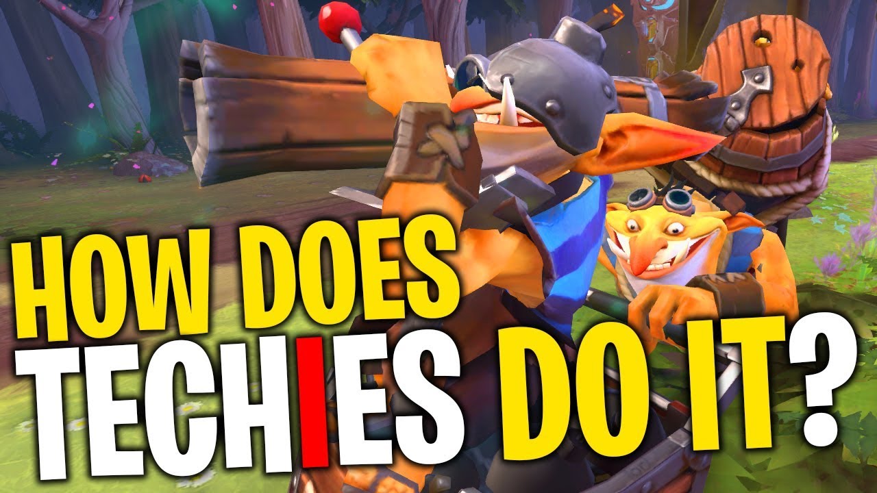 How Does Techies Do It? - DotA 2 Funny Moments - YouTube