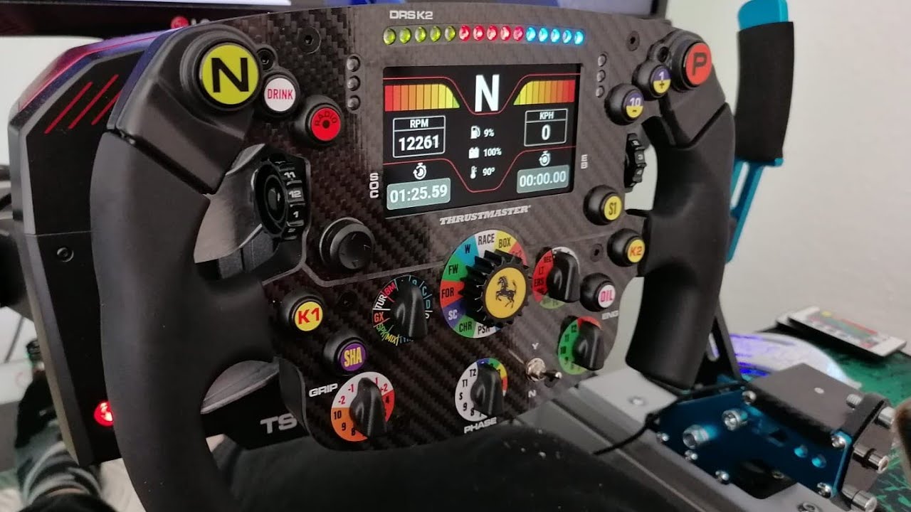 thrustmaster ferrari sf1000 F1 2020 - YouTube