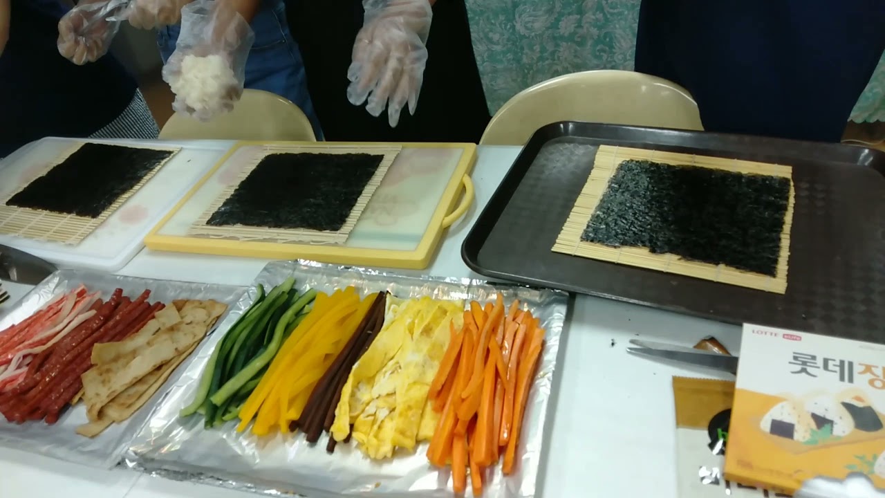 How to make KIMBAP (Original korean Kimbap) Kimbap Recipe Easy #kimbap ...